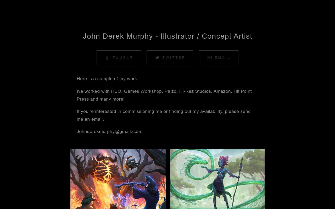 John Derek Murphy's Portfolio